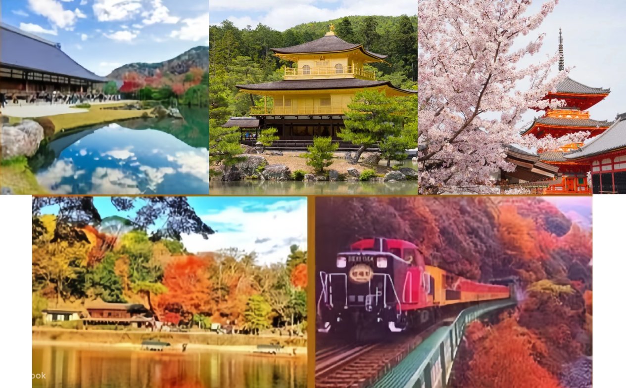 Kyoto｜Kiyomizu-dera Temple, Kinkaku-ji Temple, and Arashiyama Day Tour ...