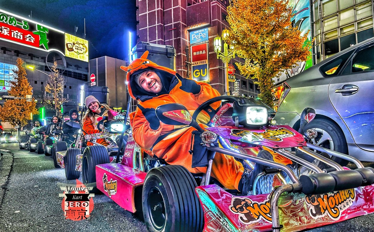 75 Minutes Join In Karting in Monkey Kart Shibuya Shop 2 - Klook United ...