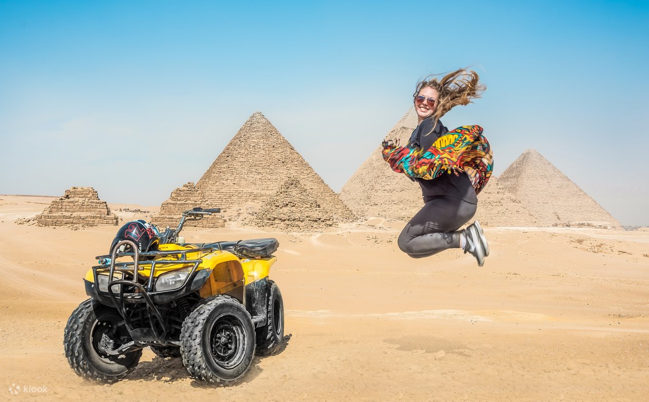 Pyramid Quad Bike and Camel Ride Experience in Cairo - Klook