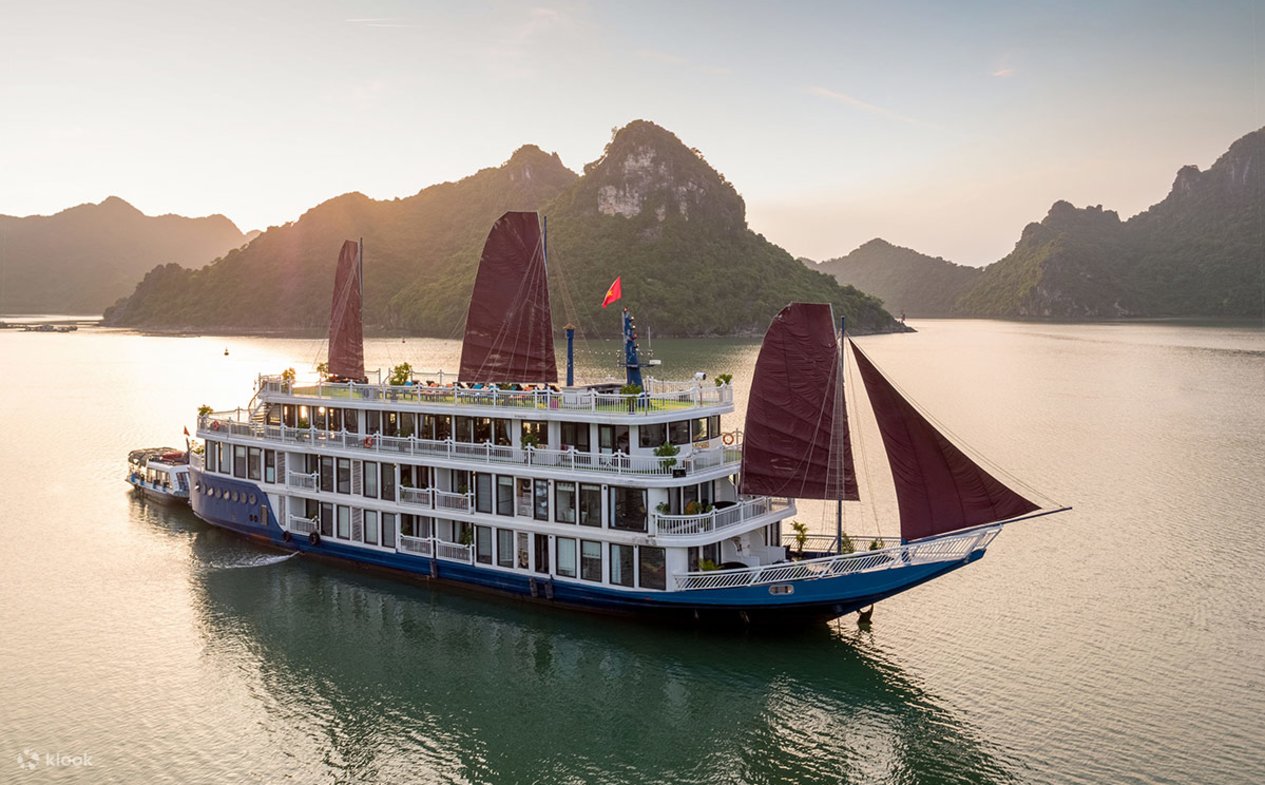 Lan Ha Bay Excursion by 5-Star Verdure Lotus Premium Cruise, Vietnam ...