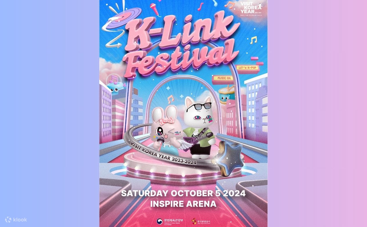 2024 K-Link Festival KPOP Concert Ticket Day Tour - Klook New Zealand