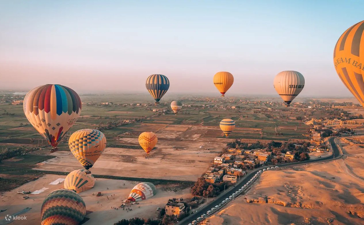 Luxury Hot Air Balloon Riding in Luxor - Klook