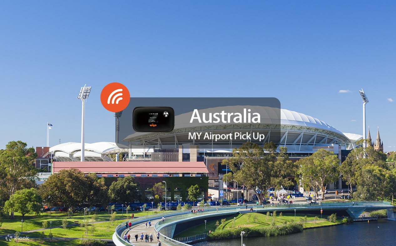 4G Pocket WiFi (KUL Airport Pick Up) for Australia from Wiyo - Klook India