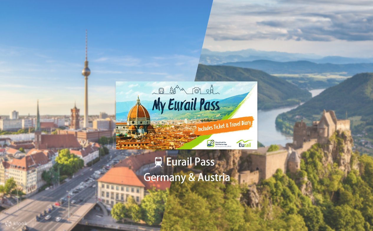 Eurail Pass for Germany & Austria (4, 5, 6, 8 or 10 Days) - Klook ...