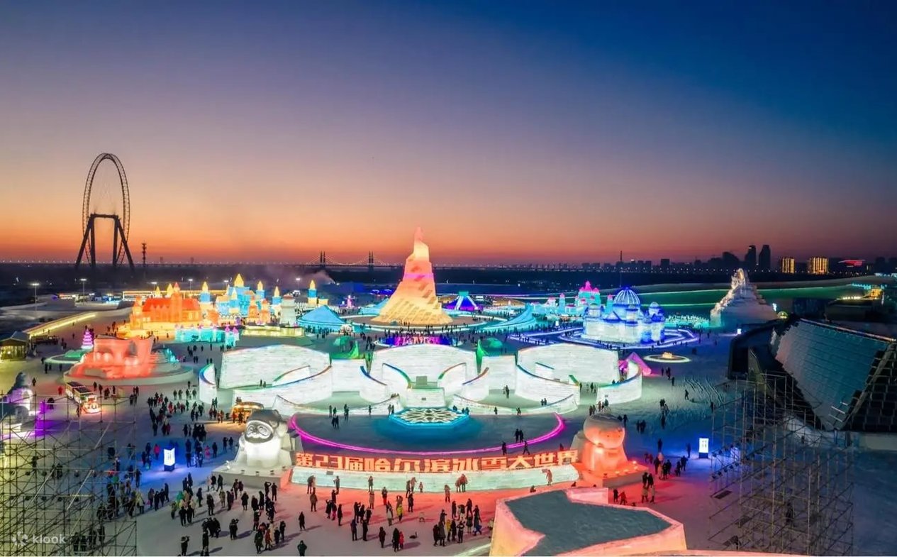 Harbin Ice and Snow Festival Private Guided Night Tour Ice and Snow ...