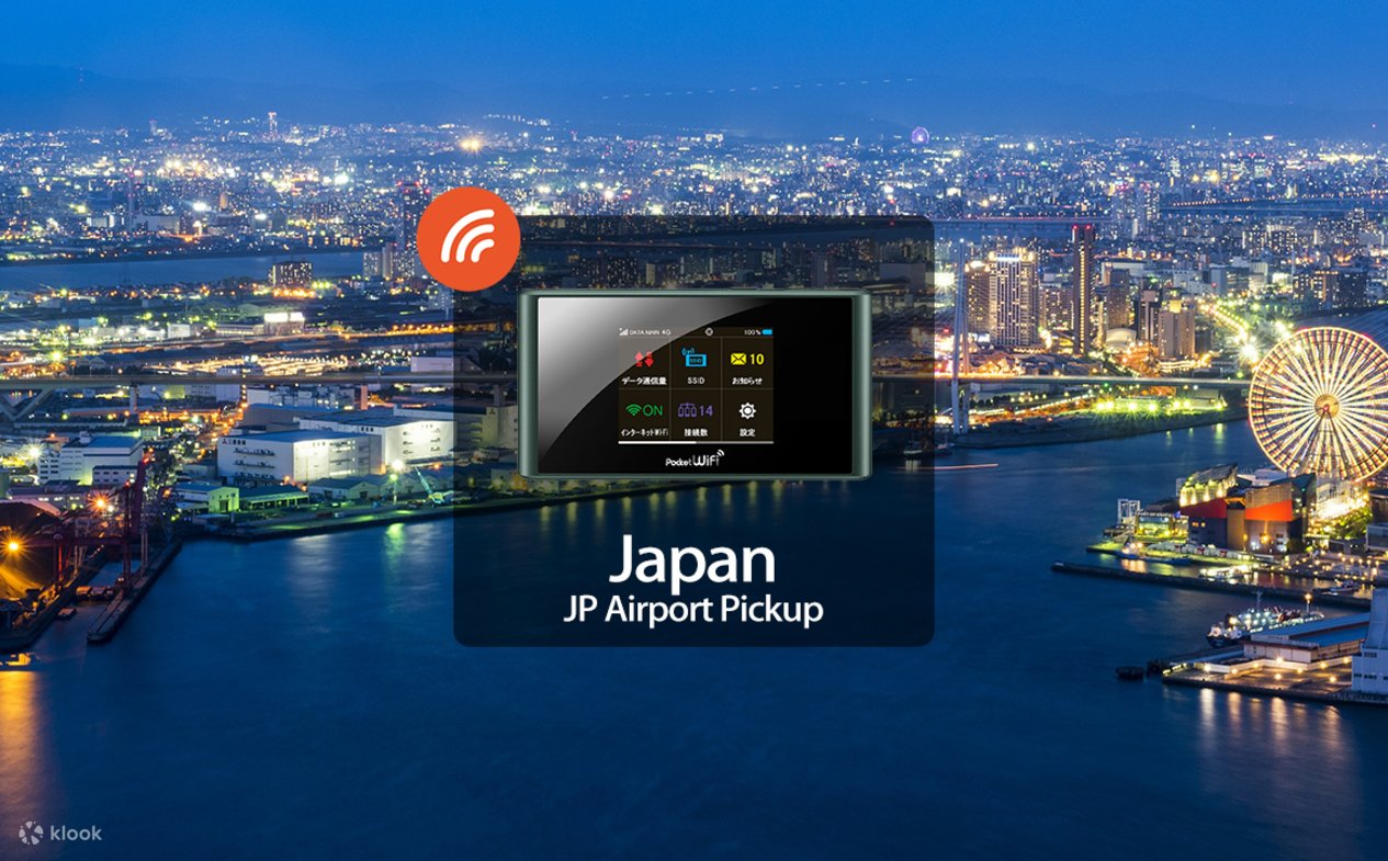 4G WiFi (JP Airport Pick Up) for Japan - Klook Australia