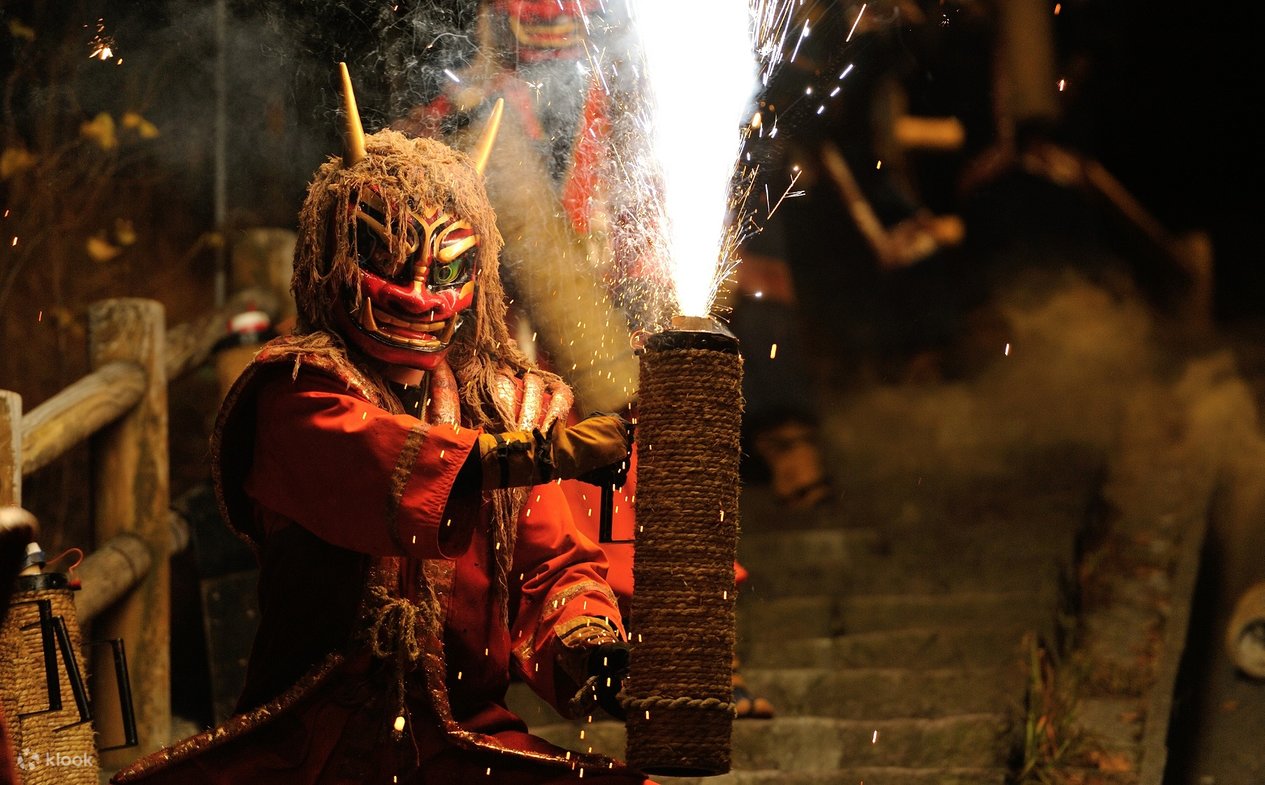 Noboribetsu Demon Fireworks Admission or One Day Tour - Klook New Zealand