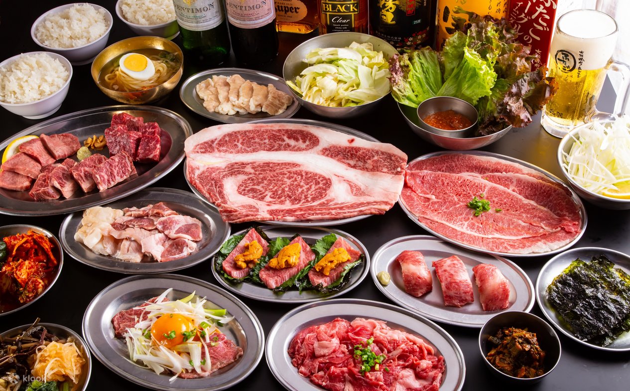 Shibuya All You Can Eat Yakiniku Osaka Yakisoba・ホルモンふたご Tokyo - Klook ...