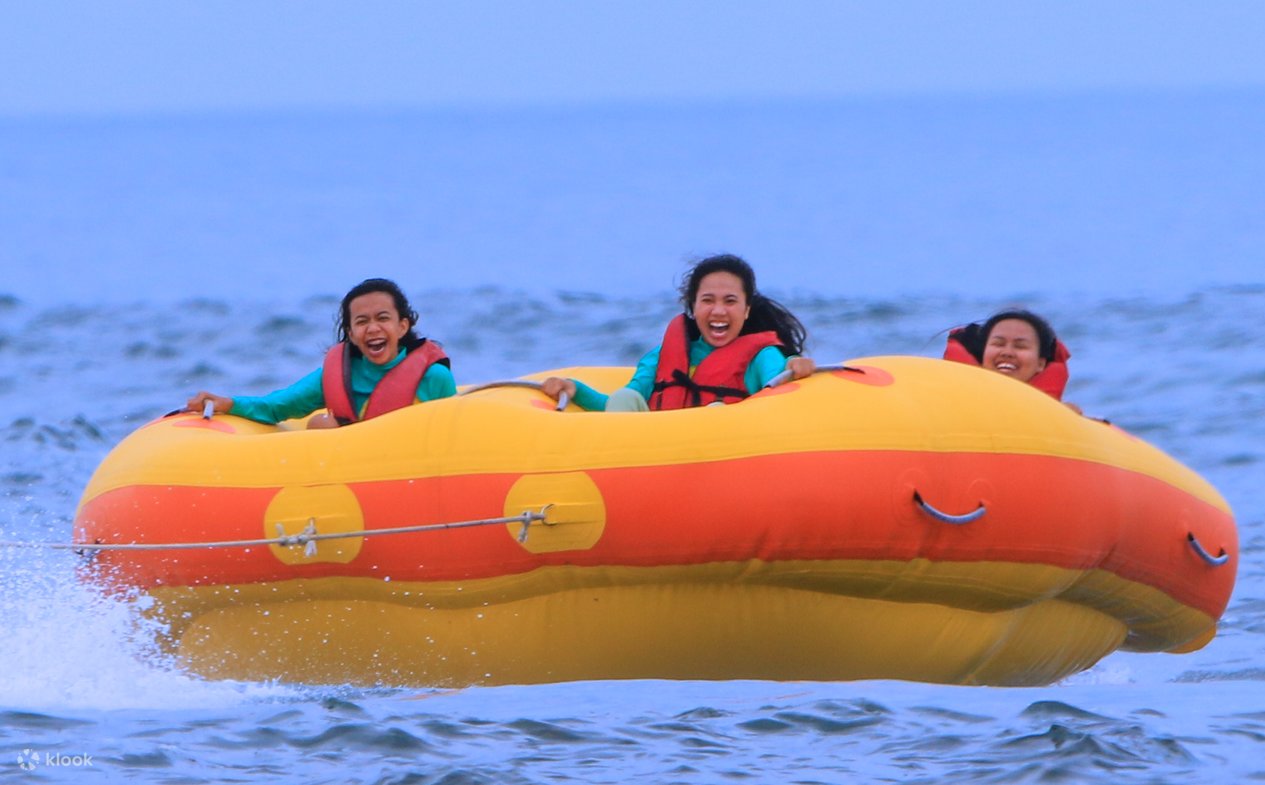 Donut Boat Water Sports Experience at Tanjung Benoa Beach Bali ...