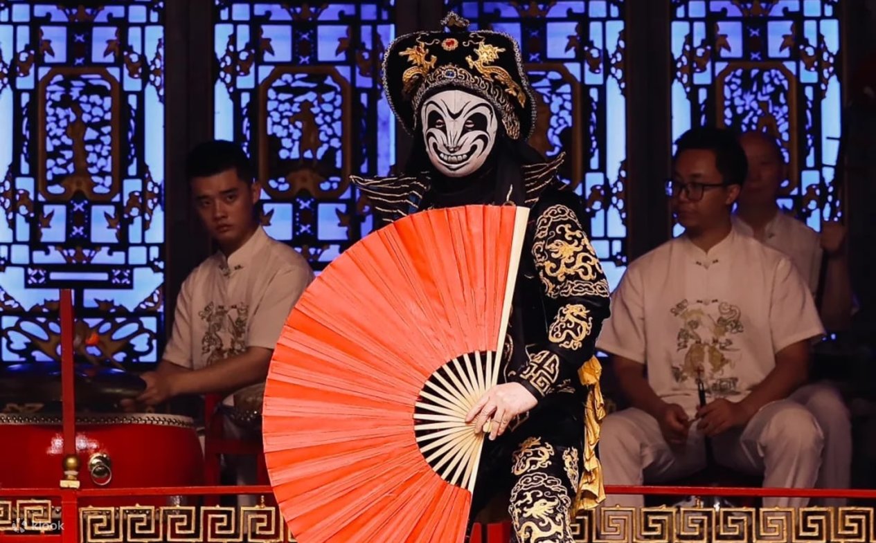 Sichuan Chengdu Shufeng Yayun Sichuan Opera Performance One-Day Private ...