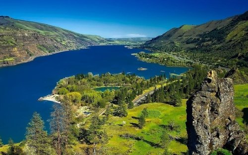 Área escénica nacional de la garganta del río Columbia: todo lo que ...