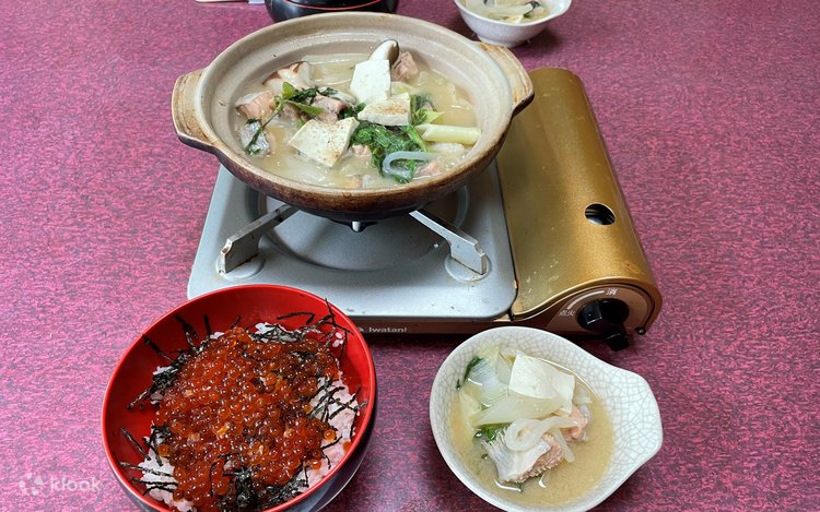 Sapporo Private Tour: Coastal Snowshoeing, Ishikari Nabe and Salmon Roe ...