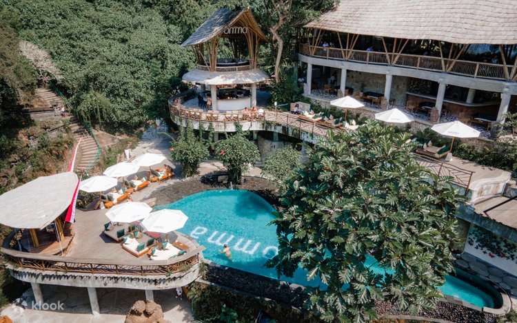 Omma Dayclub Day Pass in Ubud and Tegenungan Waterfall, Sukawati from ...