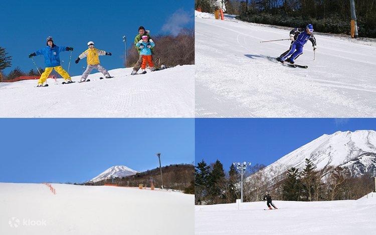 Mt. Fuji 2nd Station Yeti Snow Resort Snow Play/Skiing & Japanese Hot ...