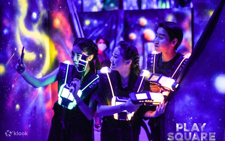Playsquare Laser Tag Ticket - Future Park Rangsit - Klook