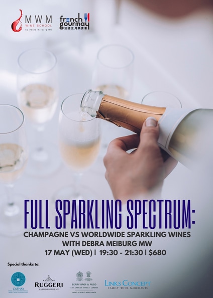 Champagne & Sparkling Wine Tasting Workshop