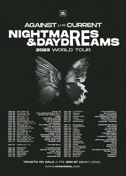 Against The Current 演唱会2023｜香港站｜NIGHTMARES&DAYDREAMS 2023