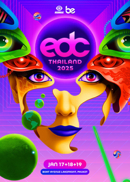 2025泰國EDC電子音樂節｜Electric Daisy Carnival - EDC Thailand 2025