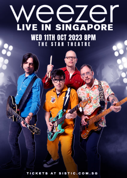 WEEZER Live in Singapore | Concert | The Star Theatre