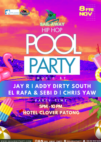 SAIL AWAY Hip Hop Pool Party