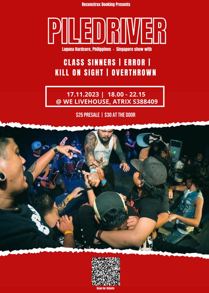 Piledriver Live In Singapore | Concert