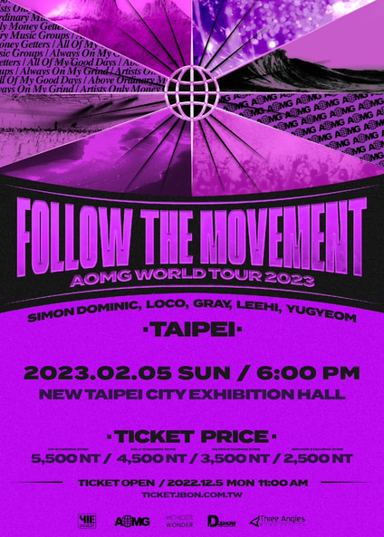 AOMG World Tour 2023 Follow The Movement-Taipei｜Concert