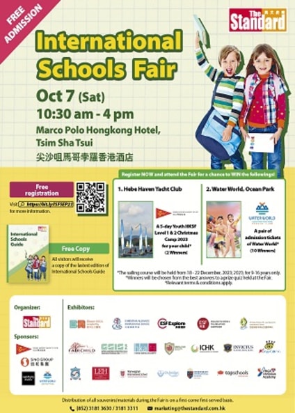 International Schools Fair Oct 2023 - The Standard