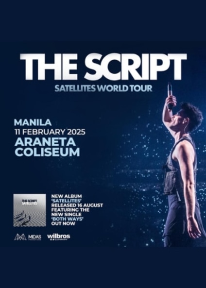 The Script Satellites World Tour in Manila 2025｜Concert