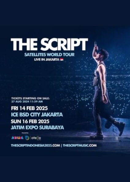 The Script Satellites World Tour in Indonesia 2025 | Concert