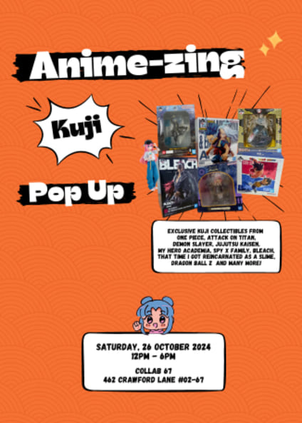 Anime-zing Kuji Pop Up
