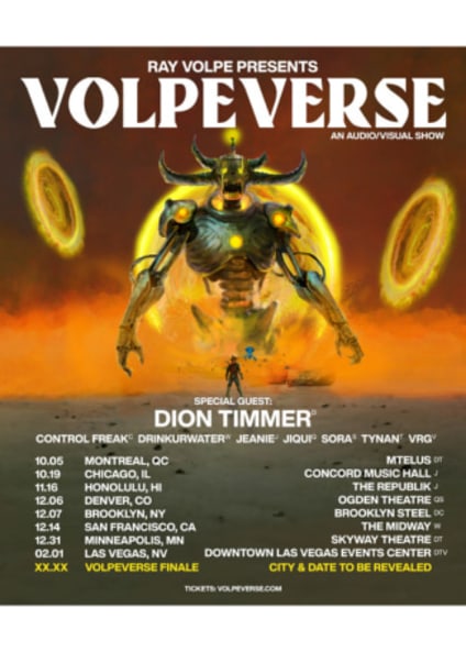 RAY VOLPE: VOLPEVERSE – AN AUDIO/VISUAL SHOW - Las Vegas