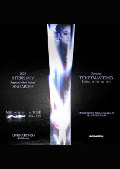 NIKI Concert 2025 Singapore | NIKI: Buzz World Tour