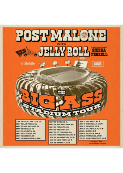 Post Malone Concert 2025 Philadelphia | Citizens Bank Park