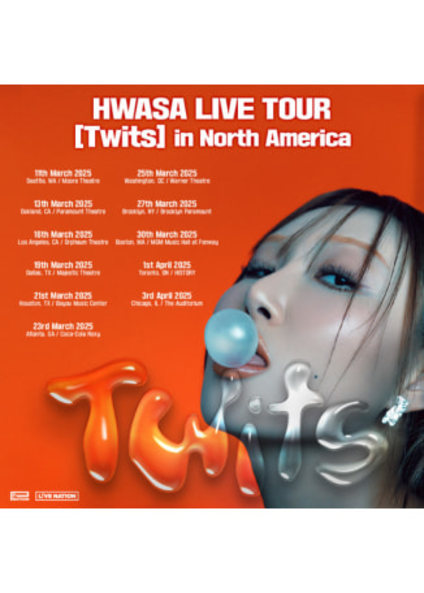 HWASA Concert 2025 Boston | MGM Music Hall at Fenway