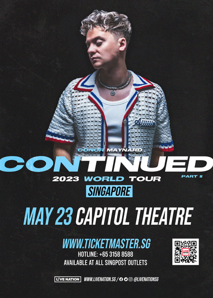 CONOR MAYNARD: CONTINUED PART II 2023 WORLD TOUR
