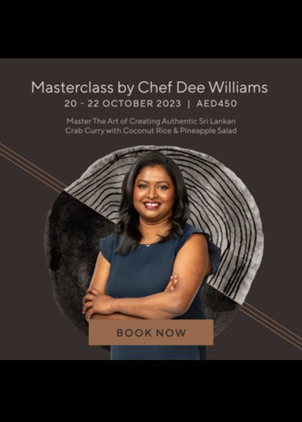 Masterclass by Celebrity Chef Dee Williams