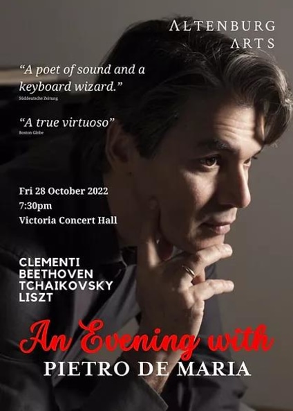 An Evening with Pietro De Maria | Concert