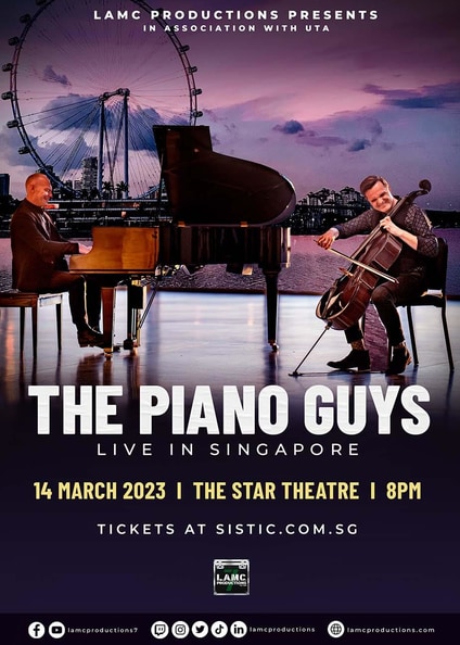 THE PIANO GUYS LIVE IN SINGAPORE | Concert