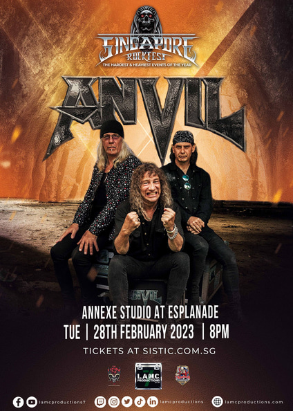 Anvil Impact is Imminent World Tour Singapore | Esplanade