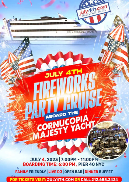 4th of July Family Fireworks Party Cruise