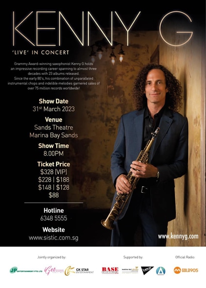 Kenny G 'Live' in Concert | Marina Bay Sands
