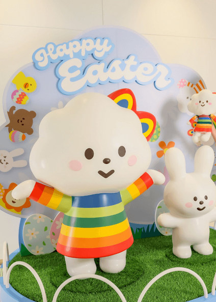 Easter Fluffyland｜Fluffy House期間限定店｜西寶城 x 白雲先生｜復活節2023