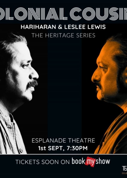 Hariharan & Leslee Lewis:Colonial Cousins |Concert|Esplanade