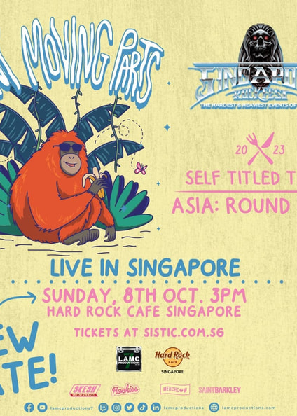 TINY MOVING PARTS Live in Singapore | Concert