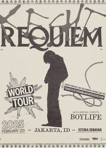keshi Concert 2025 | REQUIEM World Tour in Jakarta