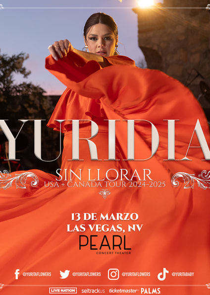 Yuridia - Sin Llorar US Tour 2024 in Las Vegas | Concert