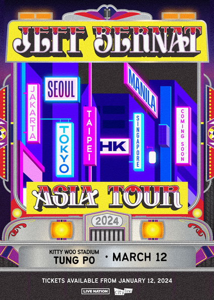 Jeff Bernat演唱會2024香港站｜Jeff Bernat Asia 2024 in Hong Kong