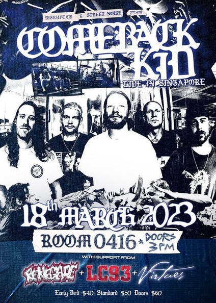Comeback Kid LIVE in Singapore 2023 | Concert