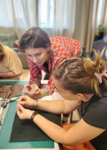 Make your own leather bag workshop