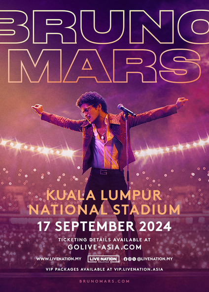 Bruno Mars Concert 2024 Jakarta (Show Added)